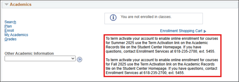 General eSTORM Information - Southwestern Illinois College