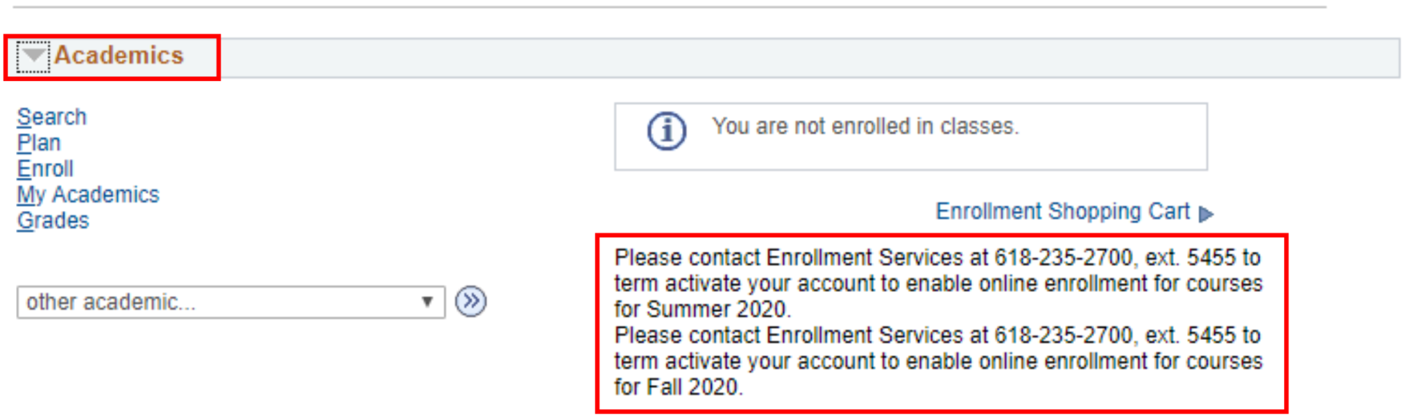 Enroll in Classes - Southwestern Illinois College