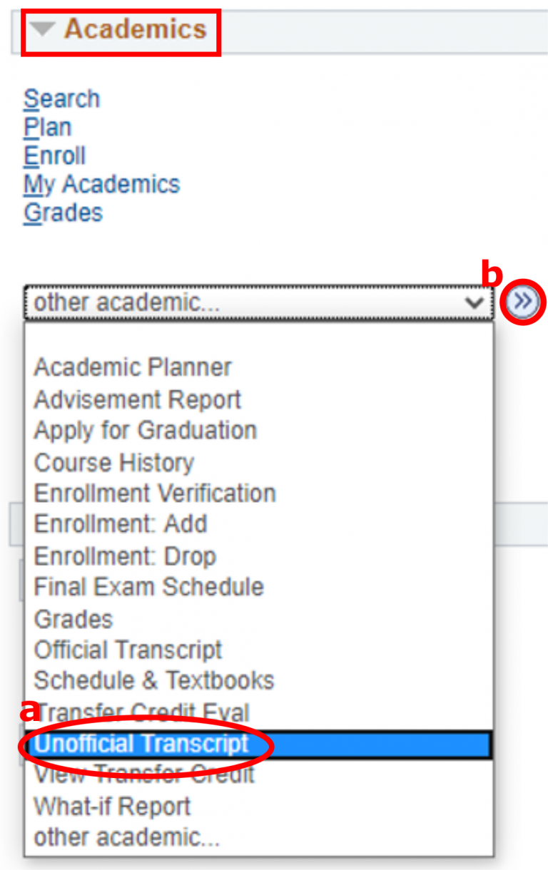 View Print Your Unofficial Transcript Southwestern Illinois College