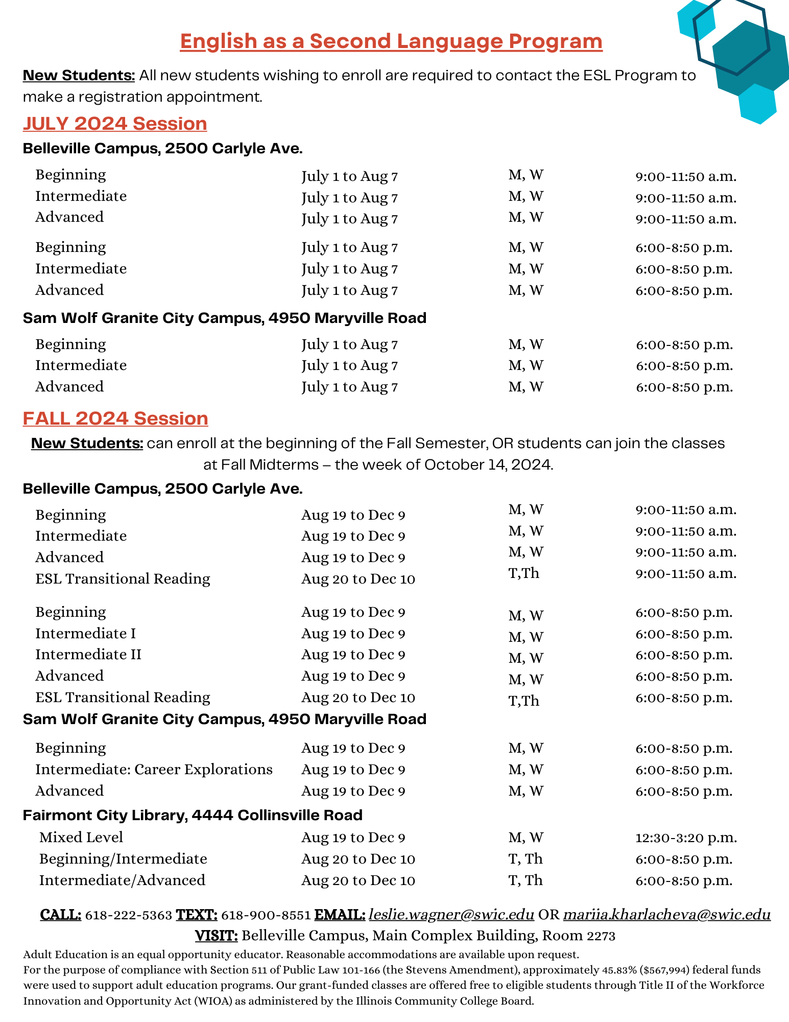 English as a Second Language (ESL) - Southwestern Illinois College
