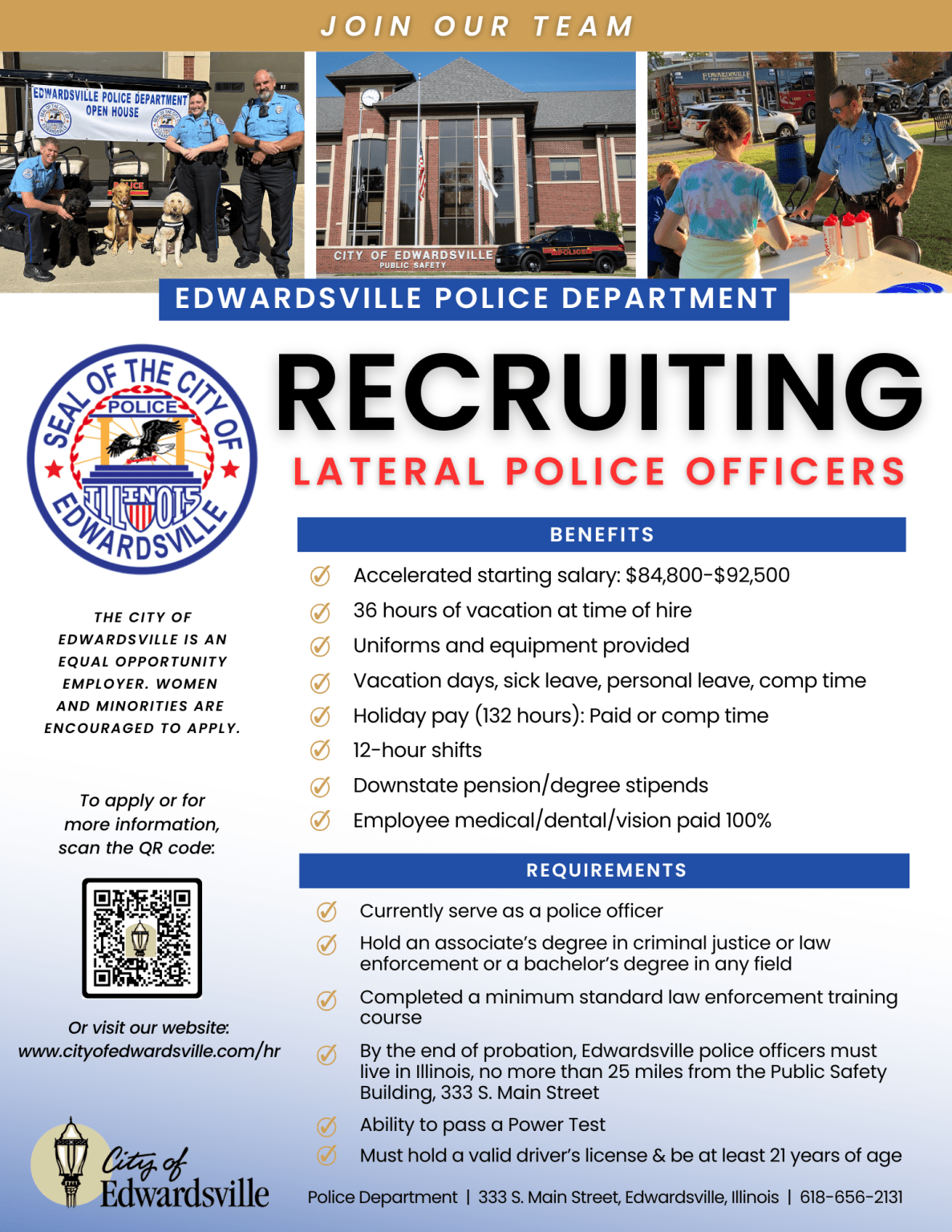 Law Enforcement Job Openings - Southwestern Illinois College
