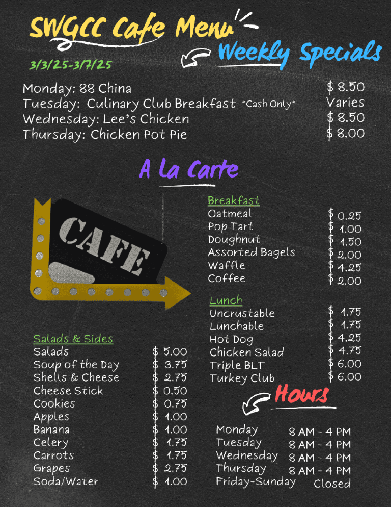 SWIC Dining Options - Southwestern Illinois College